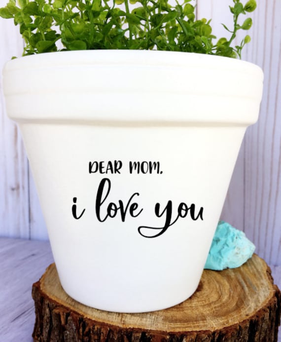 Dear Mom I Love You Mothers Day Gift Mother's Day Gift | Etsy