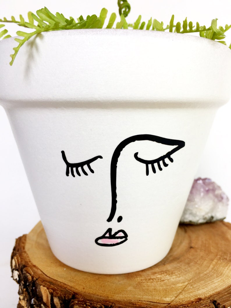 Face Pot Pot With Face - Etsy