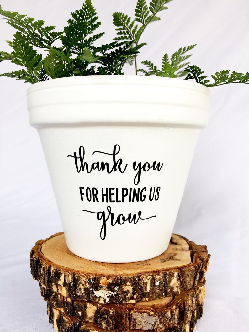 Thank You for Helping Us Grow Thank You Gift From Group - Etsy