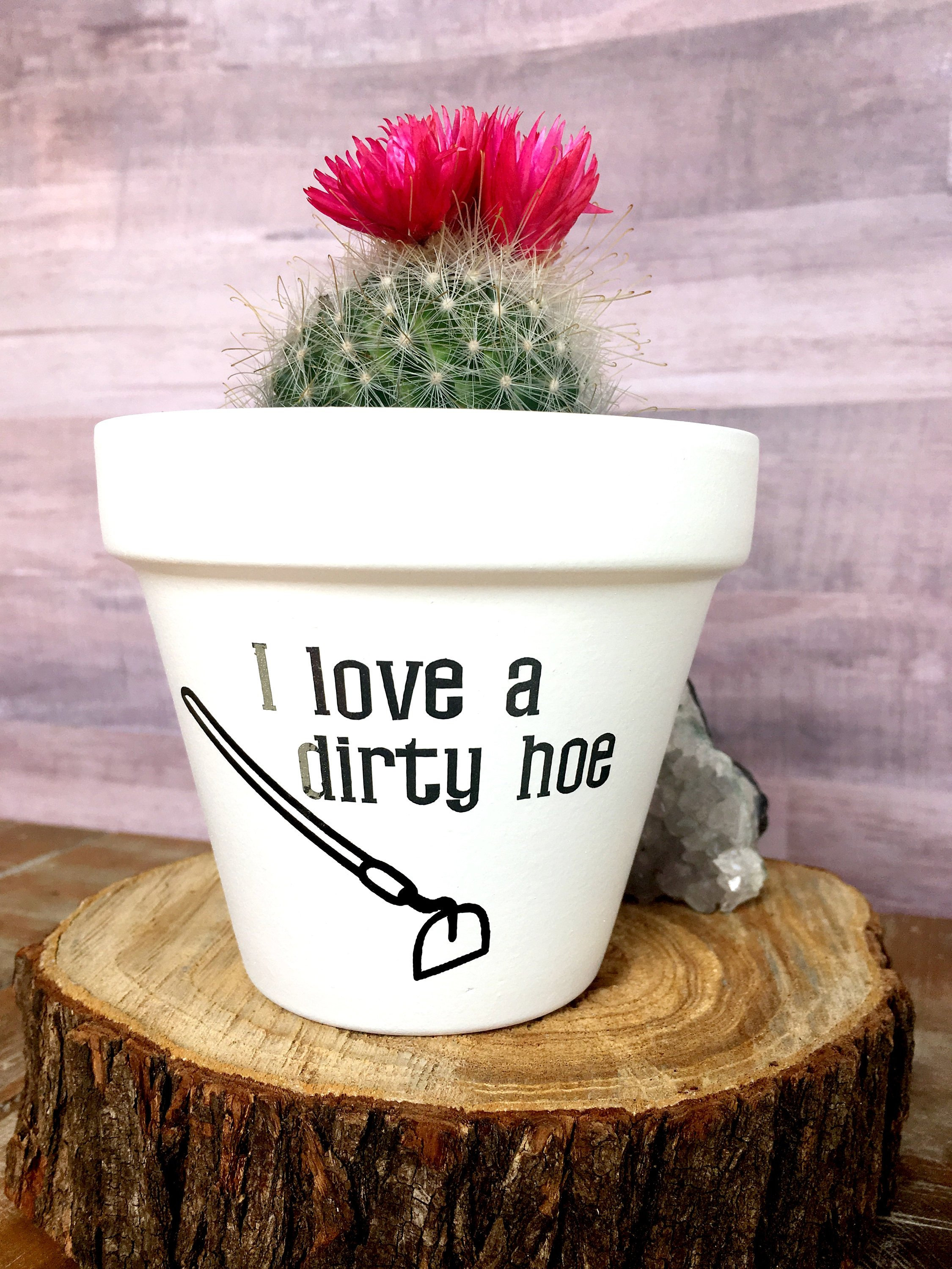 Outdoor & Gardening Funny dirty planter Indoor Planters Home & Living ...