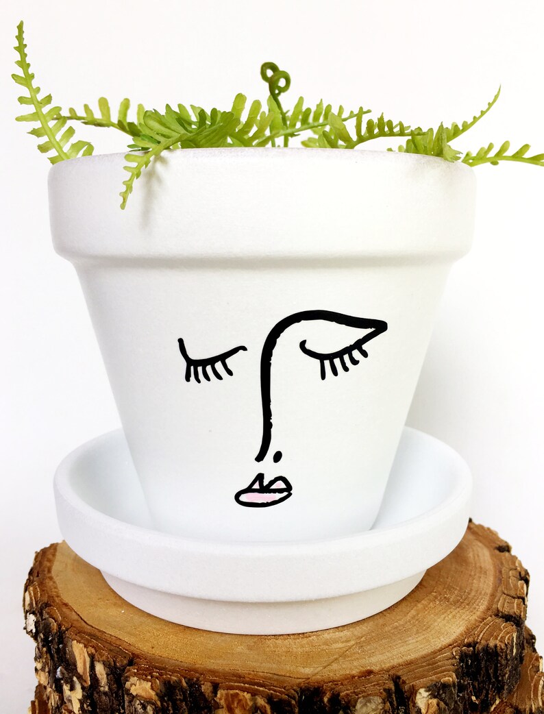 Face Pot, Pot With Face - Etsy