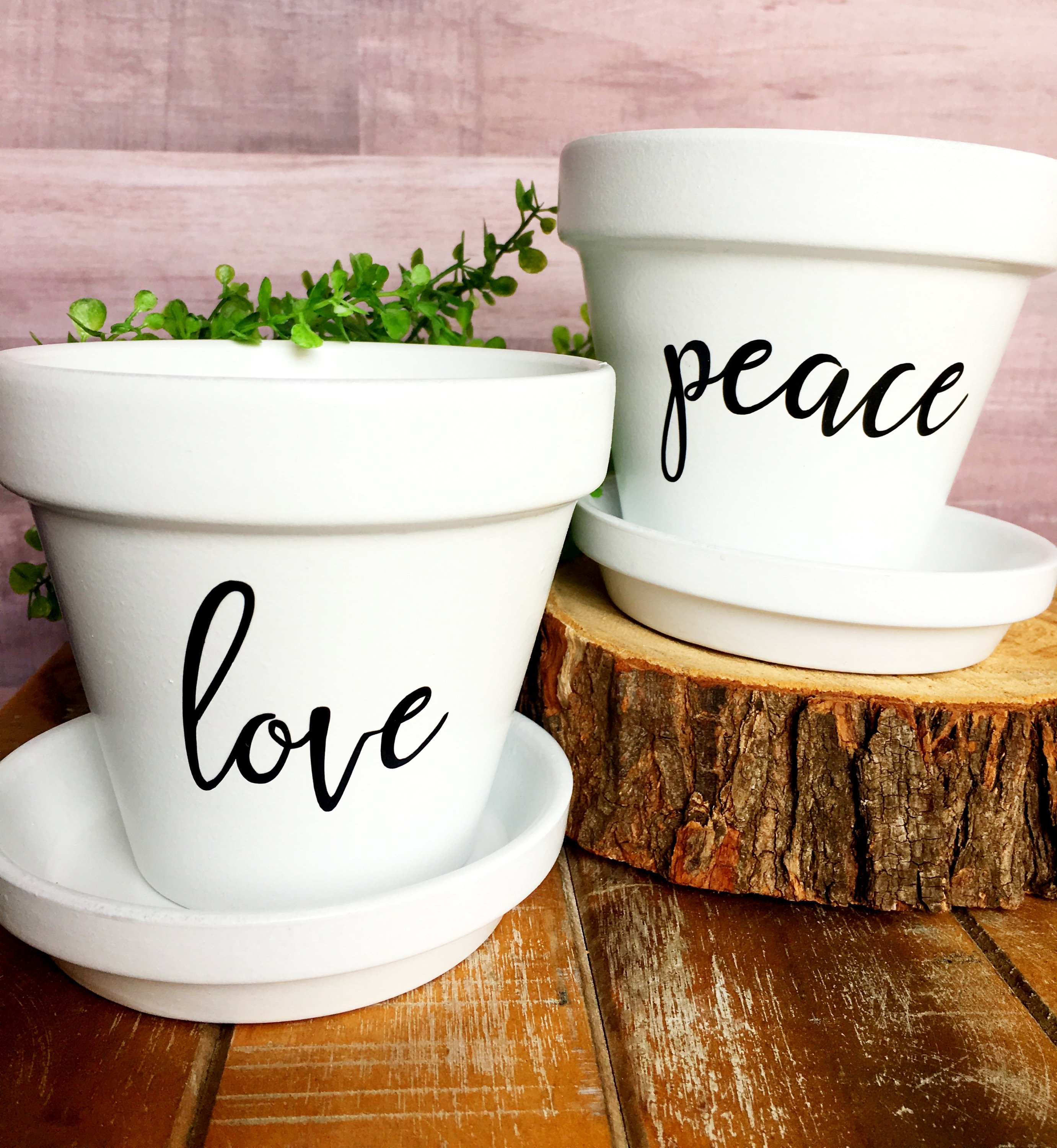 4 Custom Plant Pot Custom Planter Personalized - Etsy