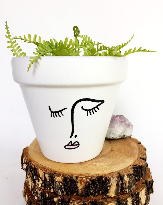 Face Pot Pot With Face - Etsy