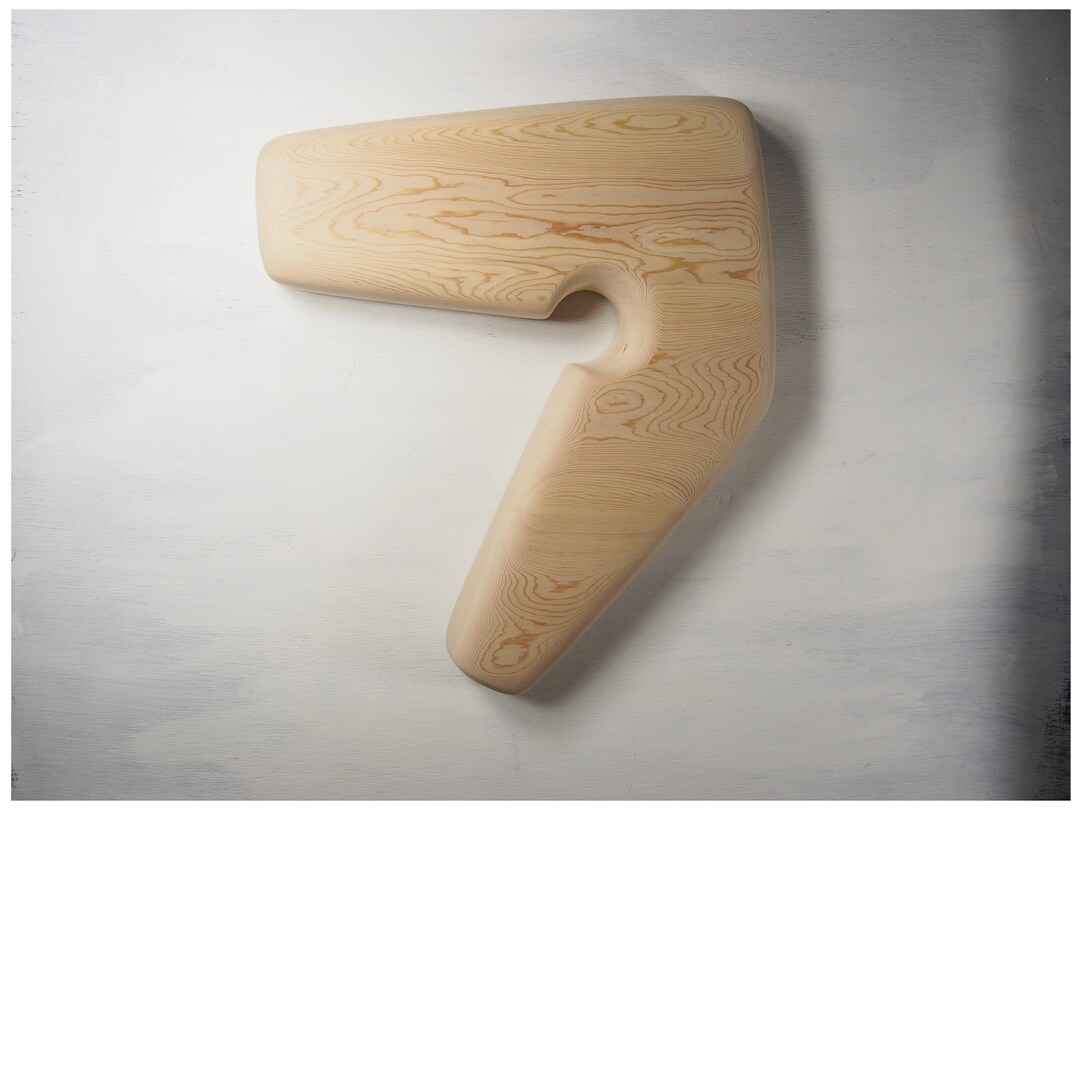 Fine Art Modern Wall Art Sculpture Form and Formless No.12 2024 Carved ...