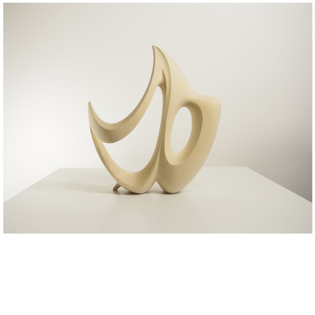 Fine Art Abstract Wood Sculpture - the Unity of Multiplicity No.3 ...