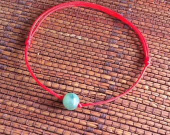 Red jade jadeite | Etsy