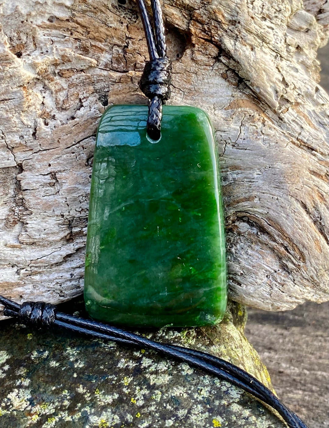 Authentic Natural Canadian Jade, Nephrite Jade Pendant, Canadian Jade ...