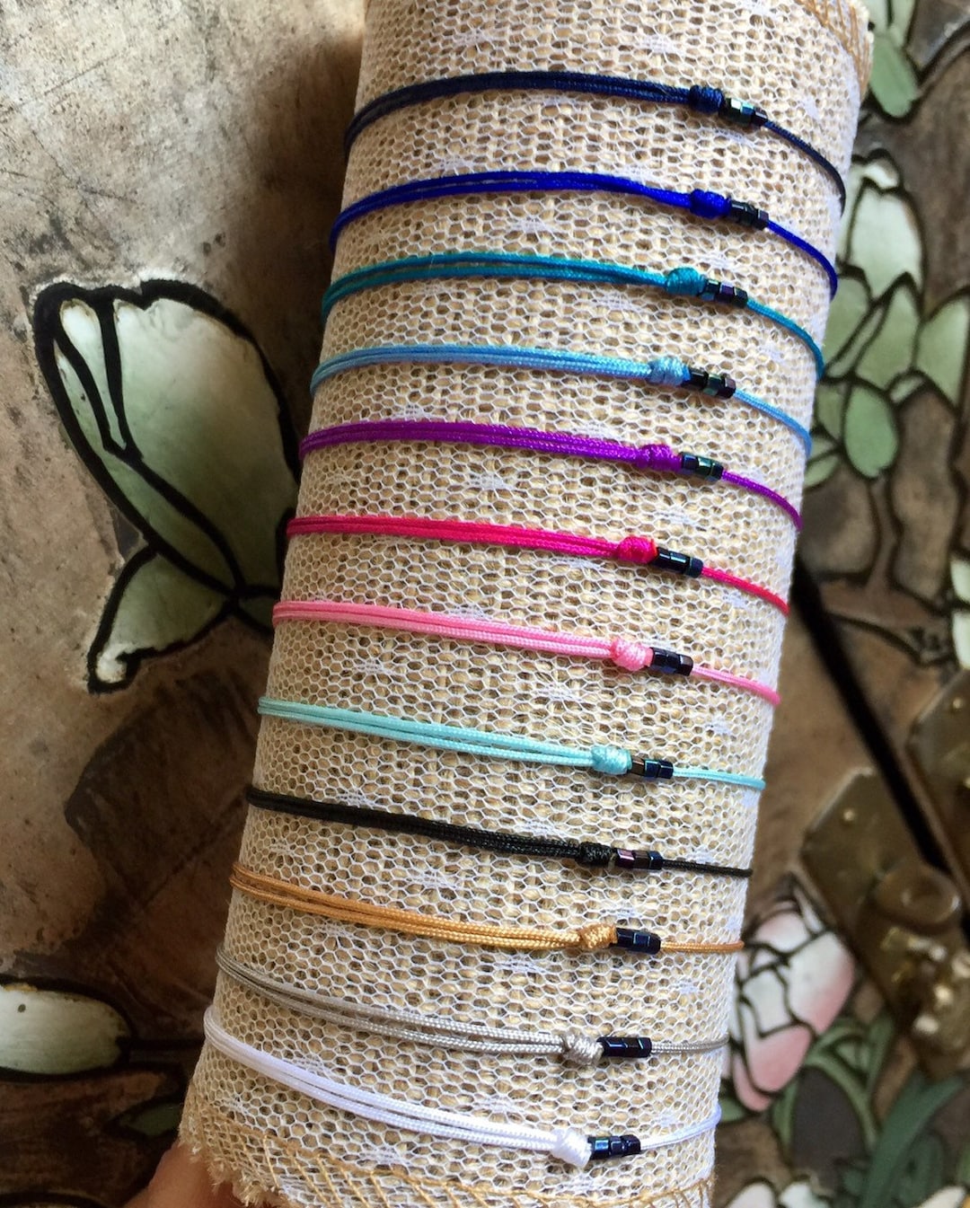 Waterproof Bracelet, Mens String Bracelet, Friendship Bracelet, Surfer ...