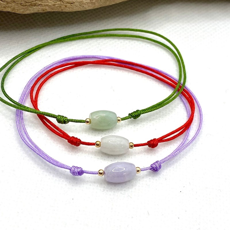 Red Jade Bracelet - Etsy