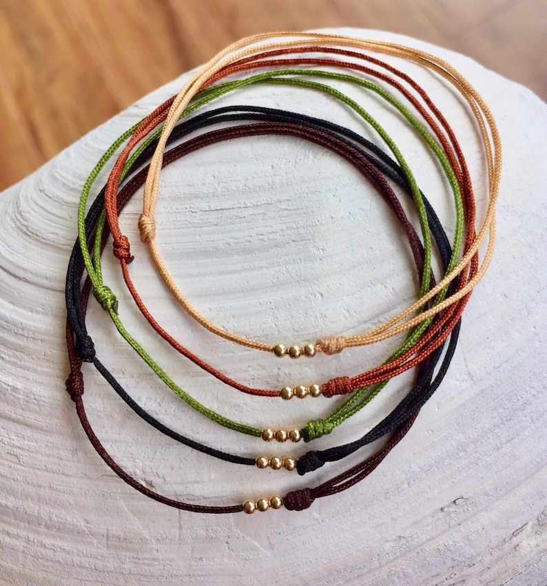 Waterproof Bracelet 14k Gold Filled Beach Bracelet | Etsy