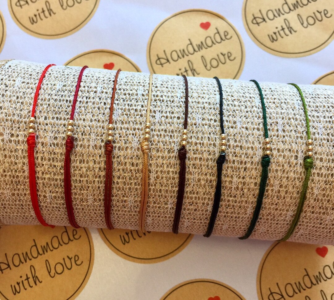 Waterproof Bracelet, 14k Gold Filled, Beach Bracelet, Friendship ...