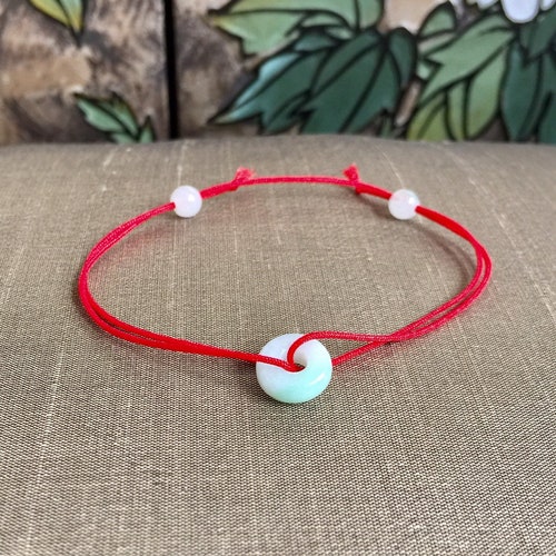 Red Jade Bracelet - Etsy