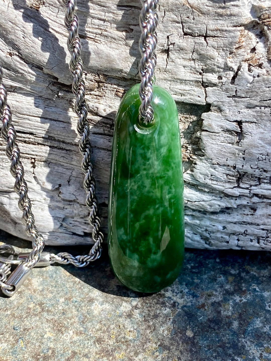 Authentic Natural Canadian Jade, Nephrite Jade Pendant, Canada Jade ...