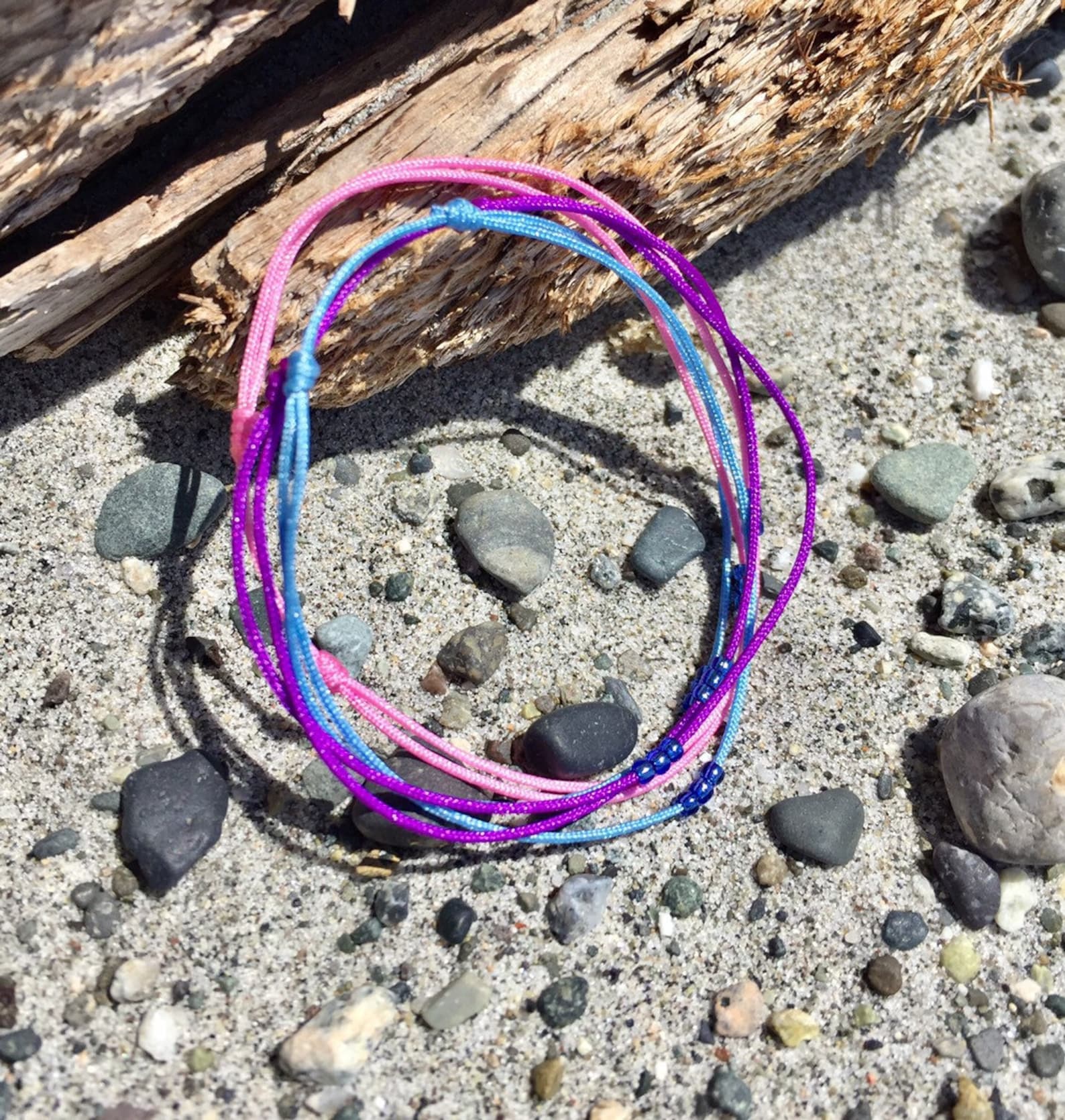 Waterproof Bracelet Nylon String Bracelet I Miss You | Etsy