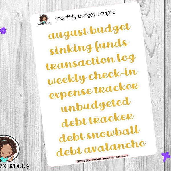 August Headers - Etsy