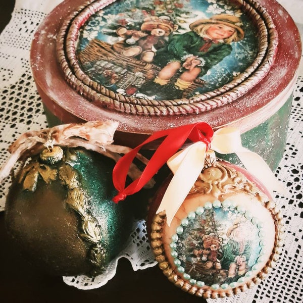 Decoupage Box - Etsy