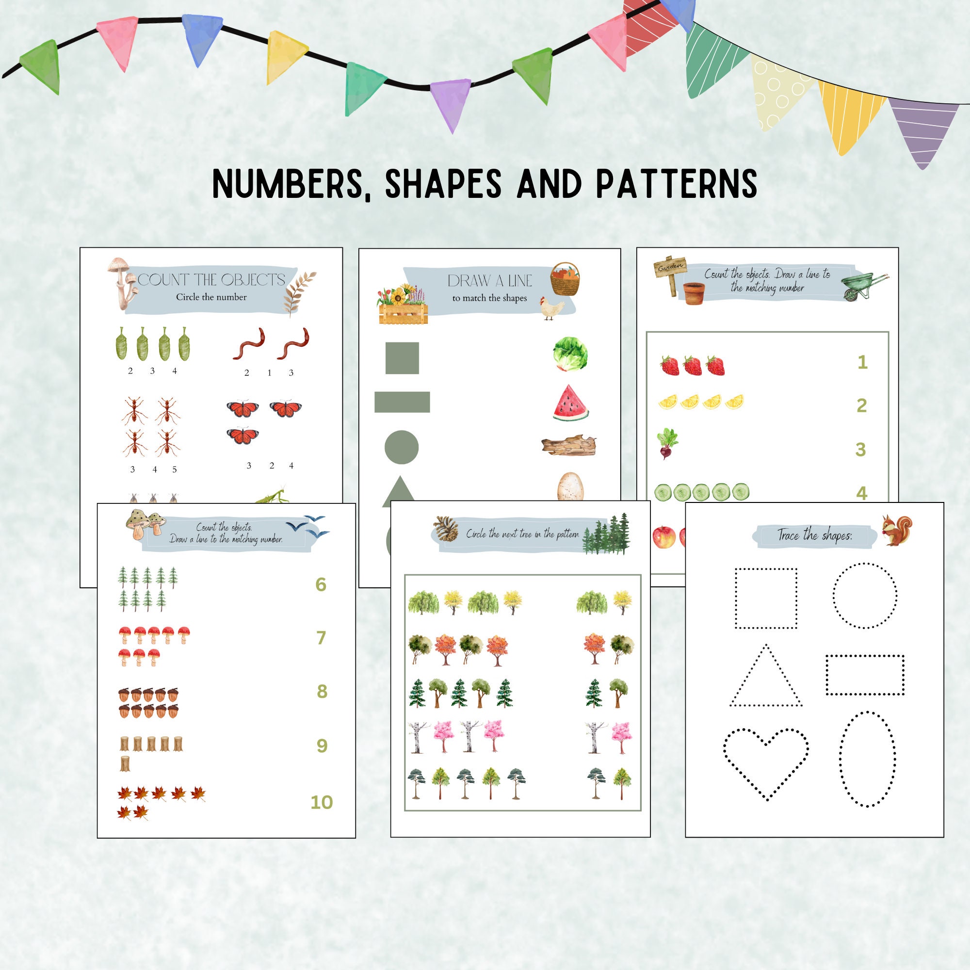 Ultimate Pre-k Morning Menu Bundle - Etsy