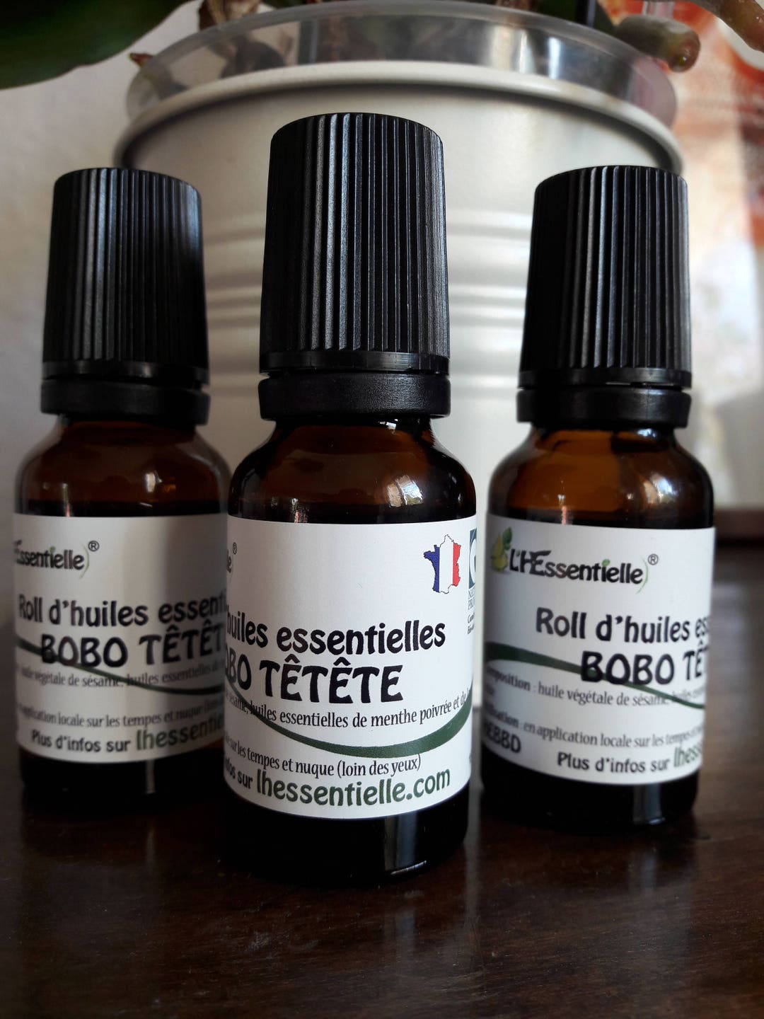 Roll of Essential Oils BOBO TETETE, Migraine Peppermint and Real ...