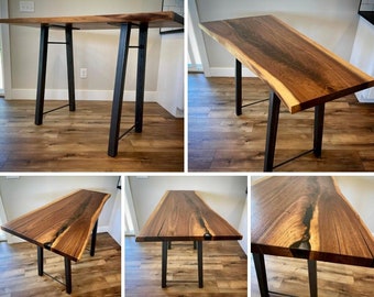 Fixed-height MUSIC STUDIO DESK A-frame Steel Base Keyboard Tray ...