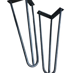 Steel Pin Legs, Coffee Table Legs, Metal Table Legs, SOLD INDIVIDUALLY ...