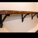 Heavy Duty 2" Wide L Shape Shelf Bracket With 1” Square Angled Support ...
