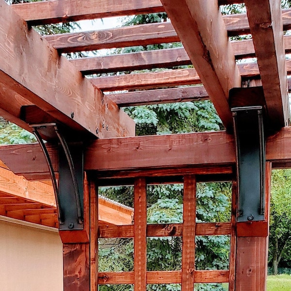 Wood Support Brackets - Etsy