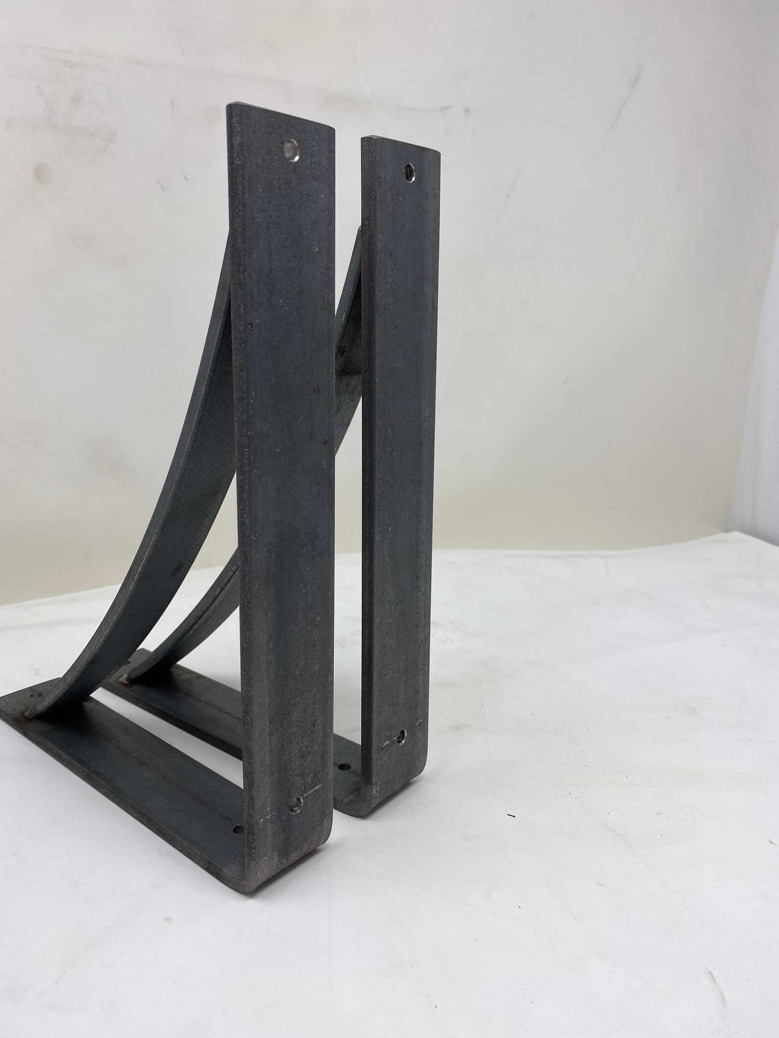 1 1/2 Wide Bracket With 1 Curved Support Bar - Etsy