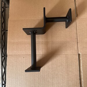 Versatile Foot Rail Bar Bracket Floor & Wall Mount Multiple Finishes - Etsy