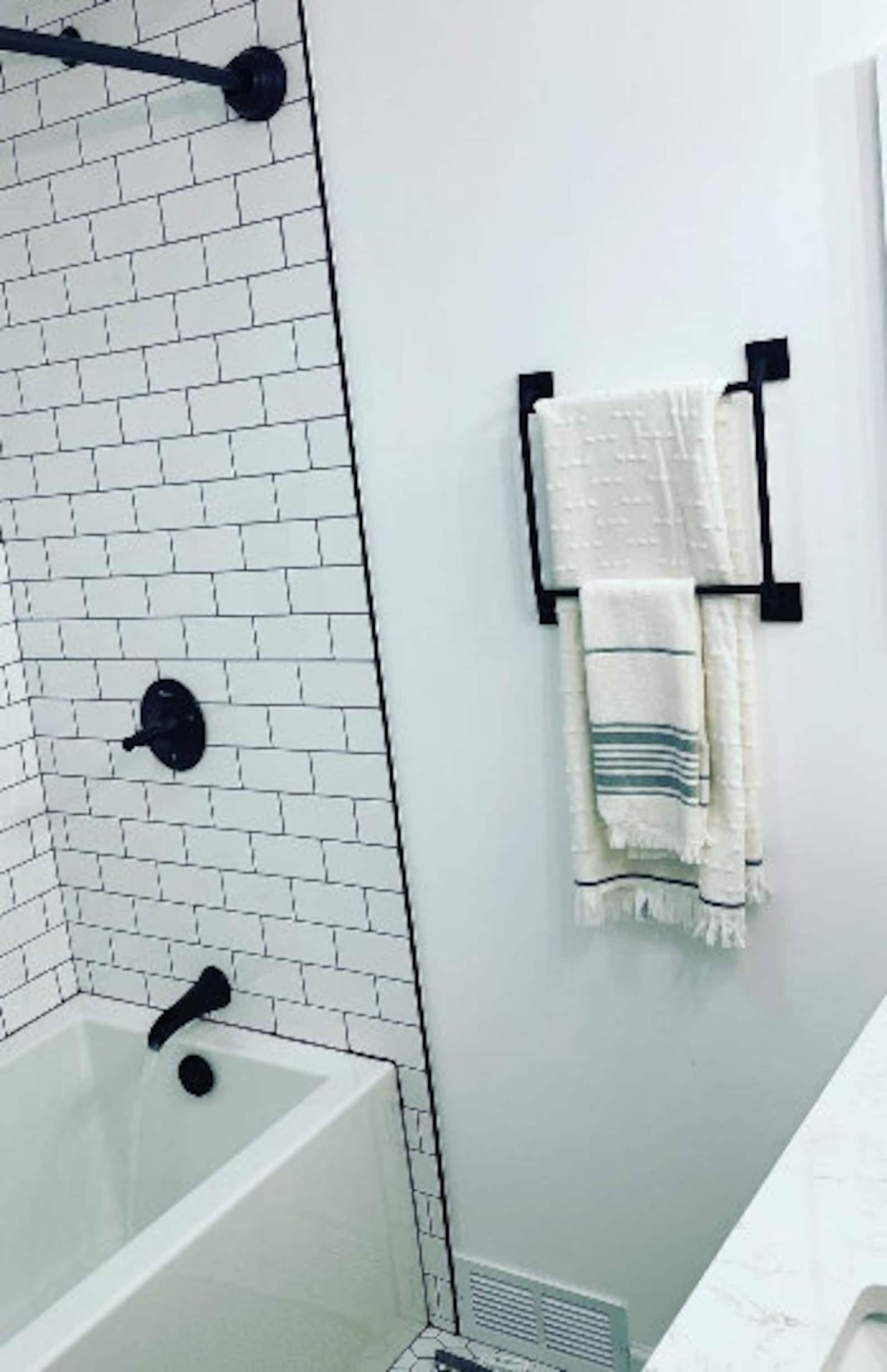 Hand Towel Storage Hand Towel Hook Bathroom Fixtures - Etsy