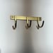 Industrial Farmhouse Steel Key Rack Utility Rack With Single J Hooks ...