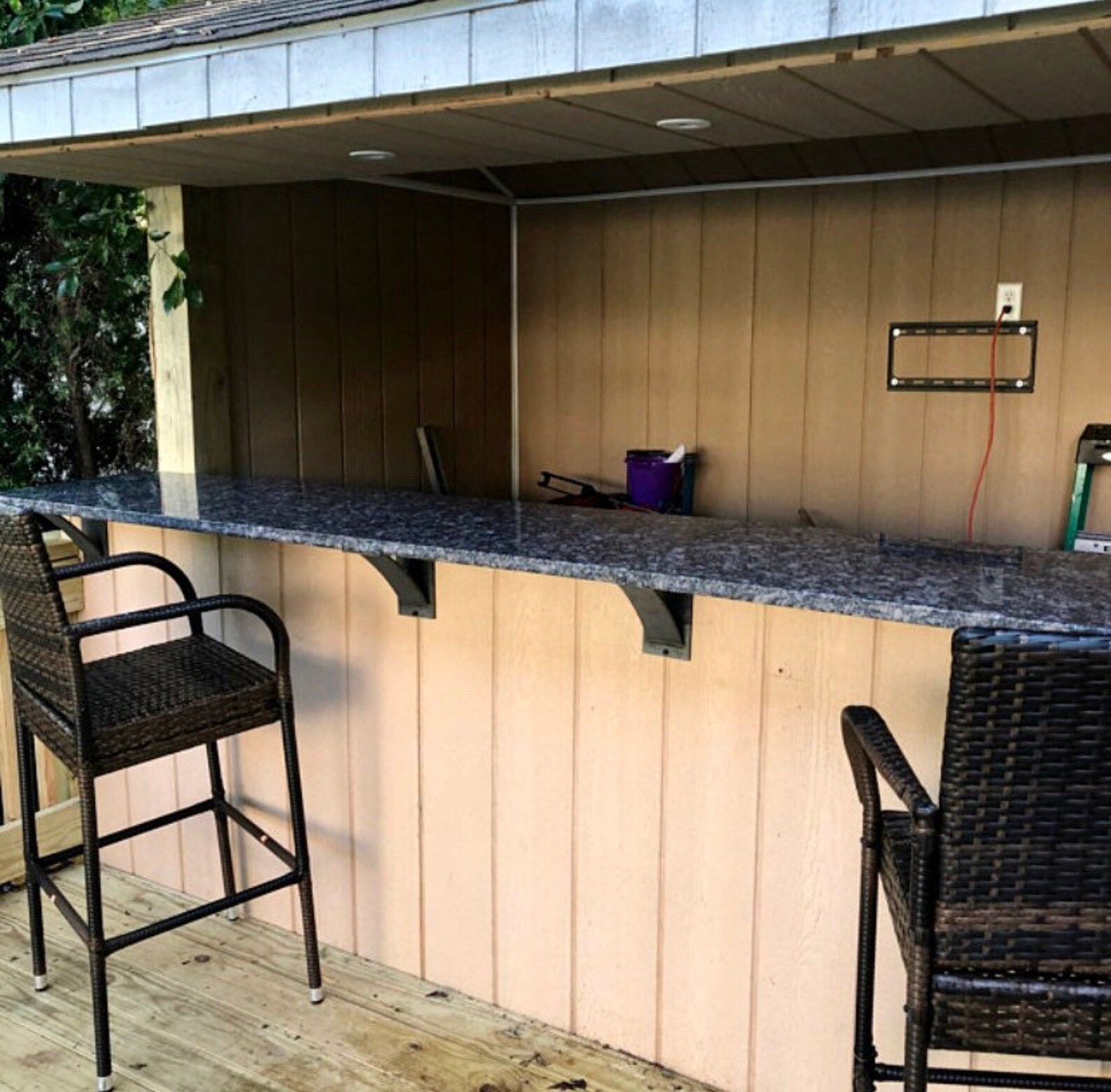 Mailbox Mount Mailbox Support Cedar Mailbox Bracket Bracket - Etsy