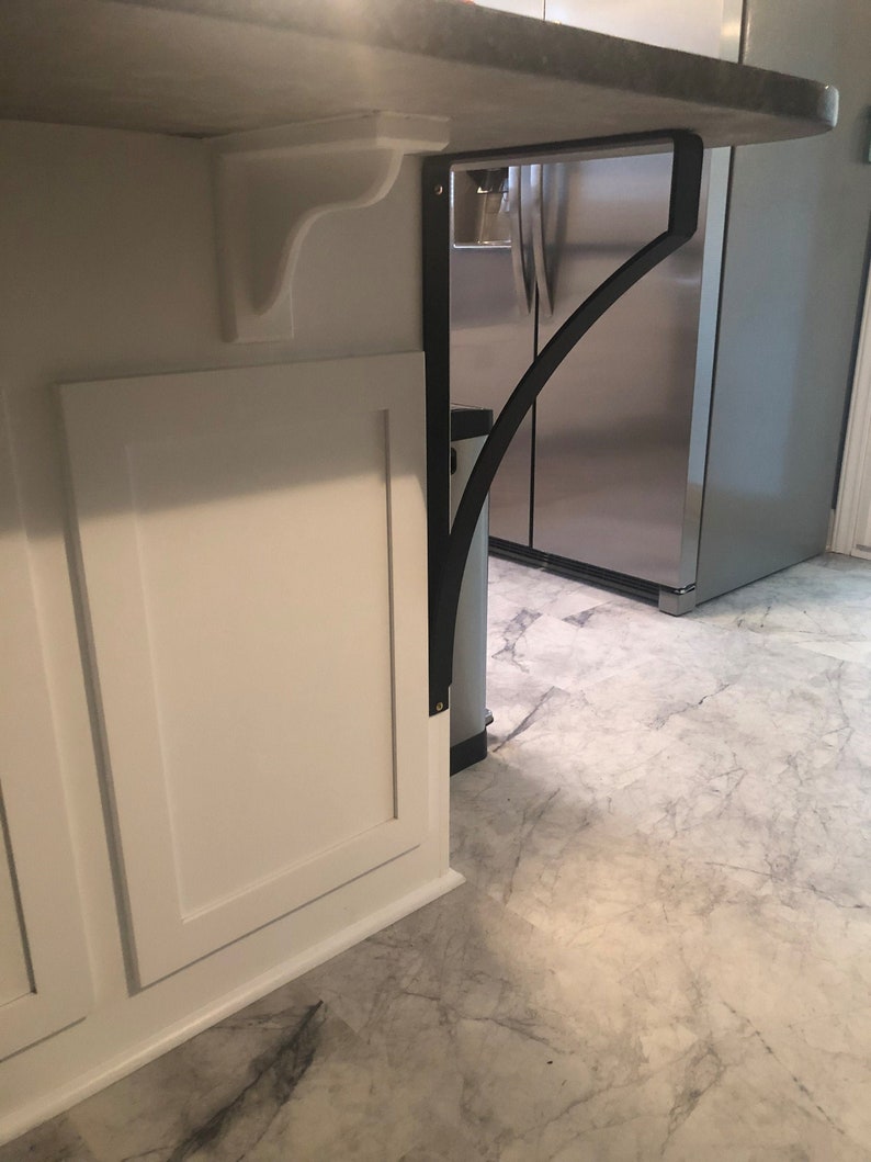 Counter Top Support Legs Granite Support Kitchen Island - Etsy