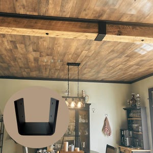 Handcrafted 3 Inch Wide Metal Beam Straps DIY Projects and Home ...