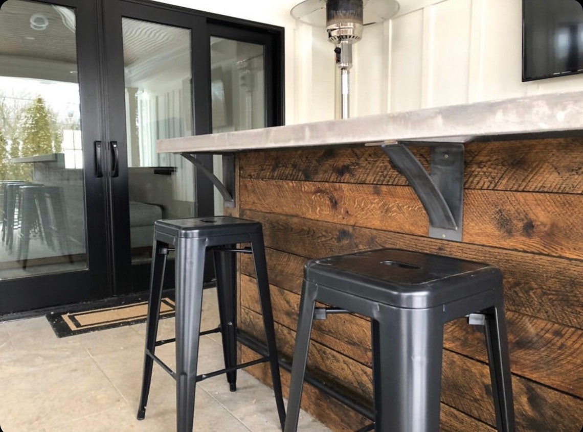 Mailbox Mount Mailbox Support Cedar Mailbox Bracket Bracket - Etsy