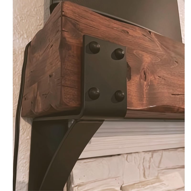 Mantel Iron Supports - Etsy