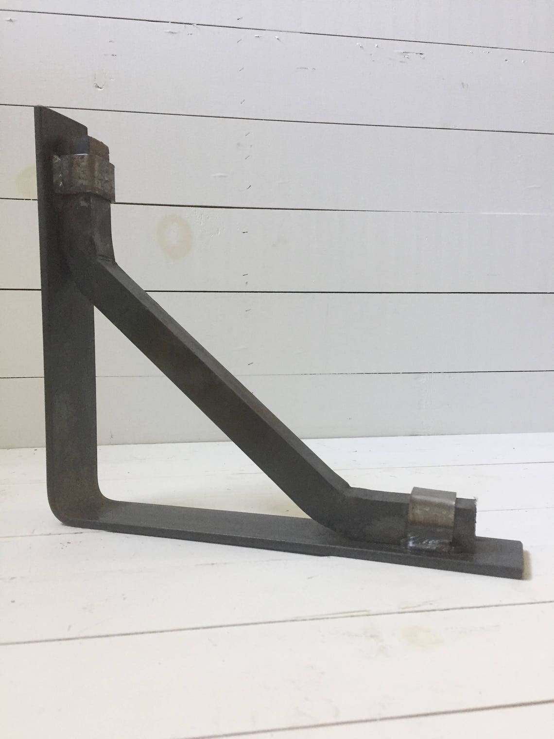 Matte Black Shelf Bracket Black L Bracket Heavy Duty Flat L - Etsy