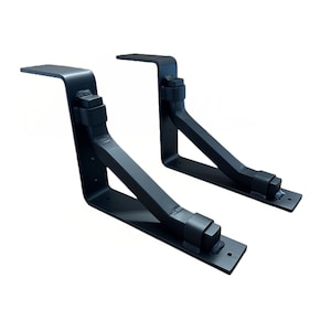 Heavy Duty Shelf Bracket With Modern Twist - 2" L Shape Bracket With 1 ...