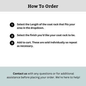 Handmade Meredith Petite Double J Hook Coat Rack - Industrial Farmhouse ...