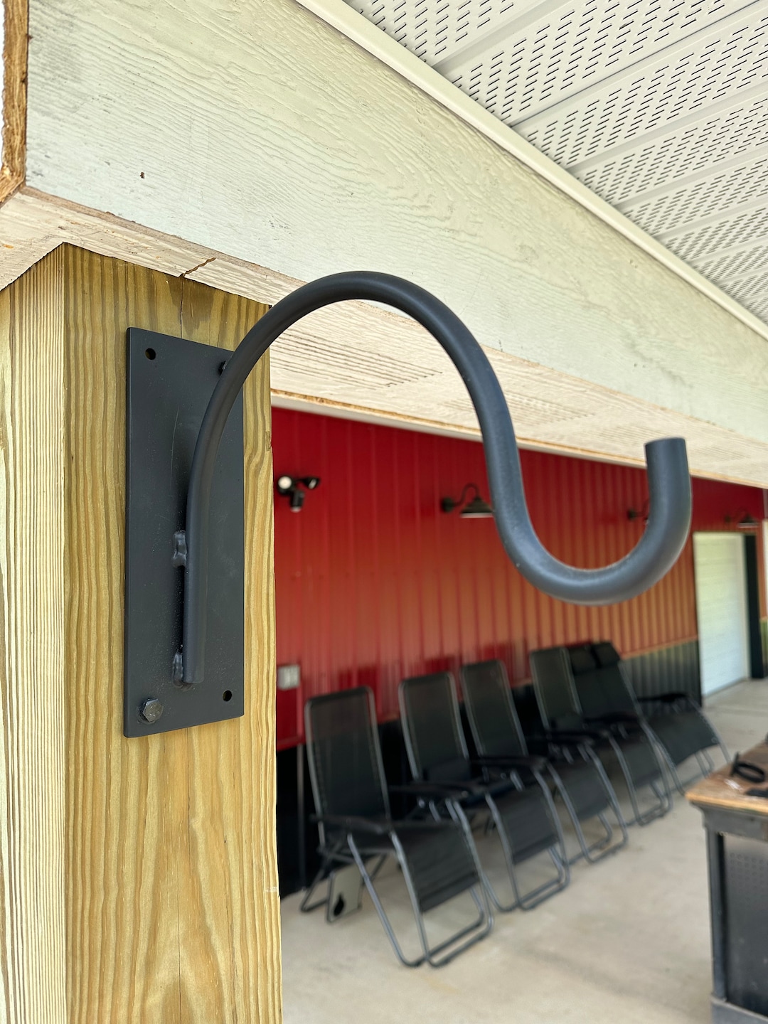 Post or Wall Mount Shepherd Hook Heavy Duty to Hold Hanging - Etsy