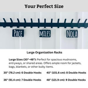 Heavy Duty Black Steel Coat Rack, Wall Mounted Entryway Storage - Etsy