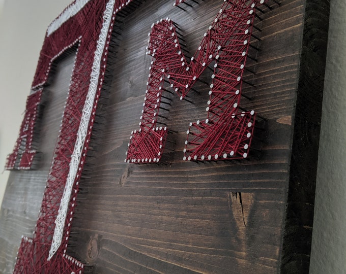 Alabama Football String Art - Etsy