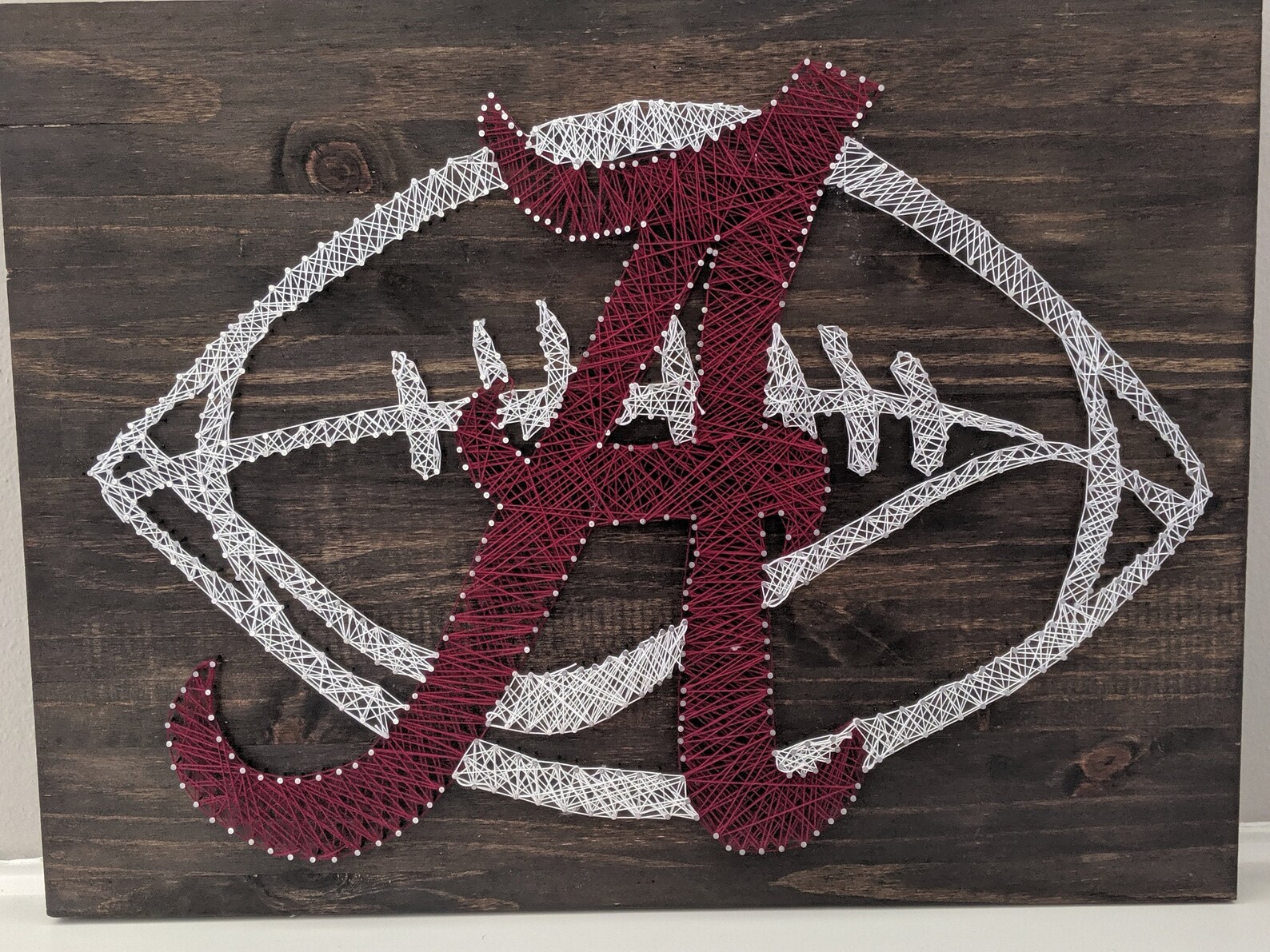 Alabama Football String Art - Etsy