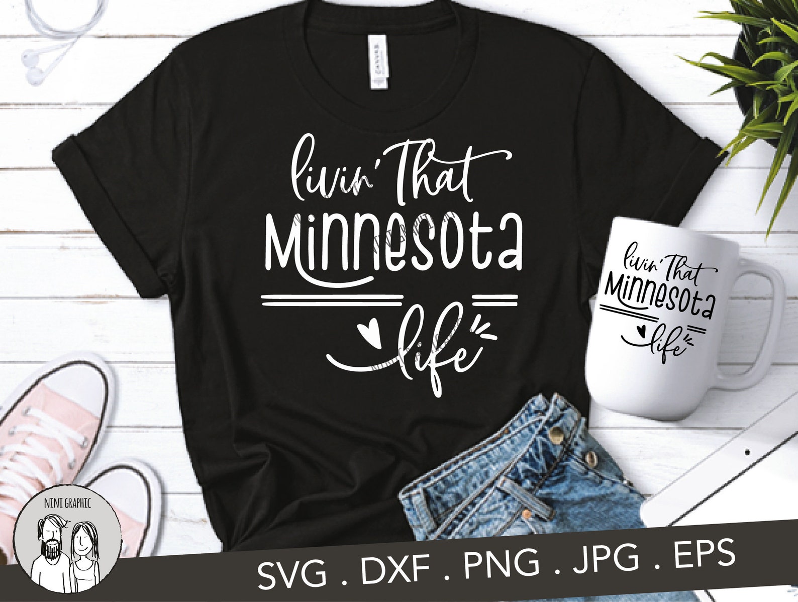 Living That Minnesota Life Svg Minnesota Svg Minnesota Livin | Etsy