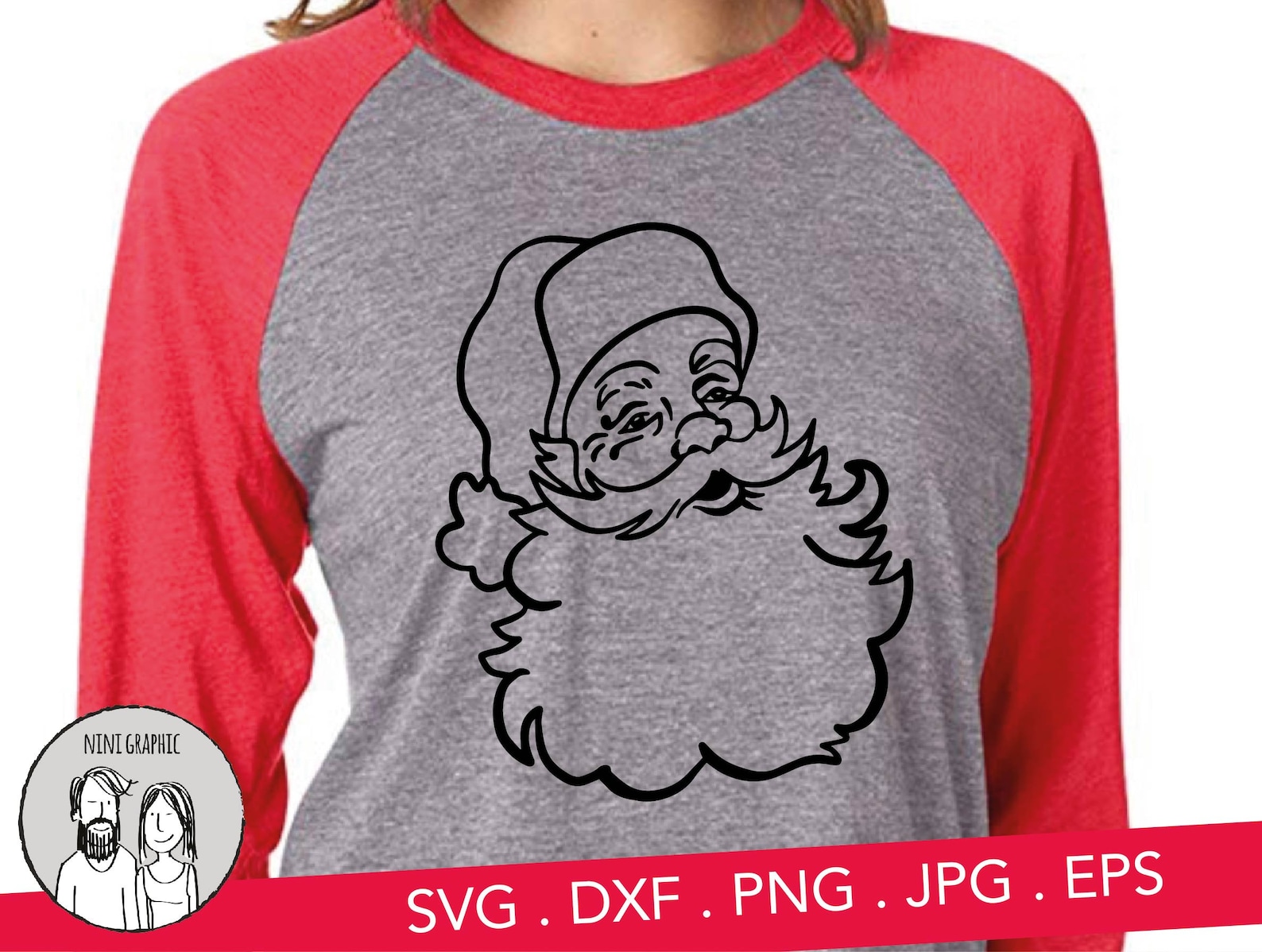 Christmas Svg Vintage Santa Claus SVG Cut File. A Christmas | Etsy