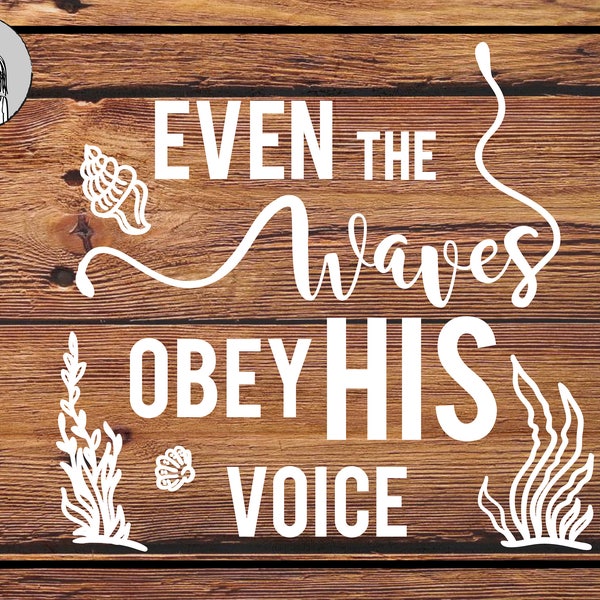 Even the Waves Obey - Etsy