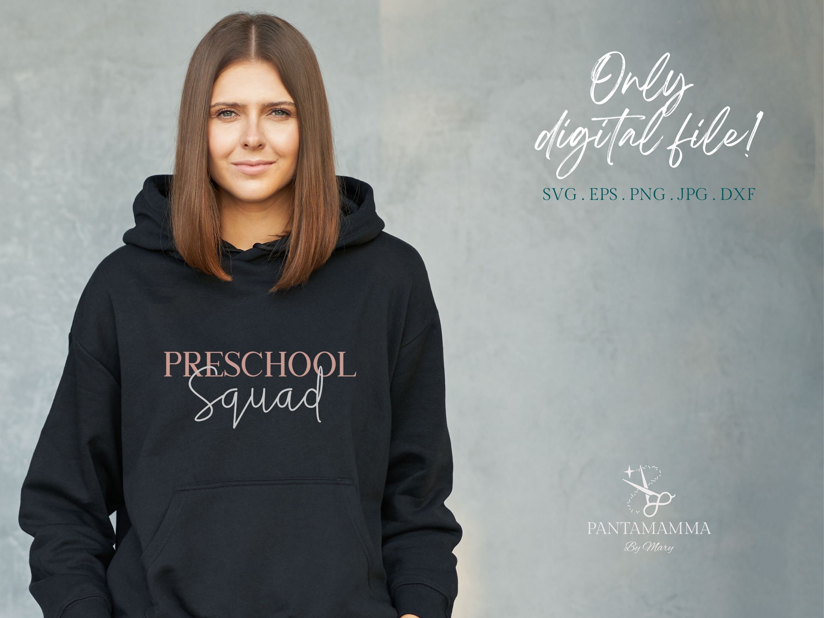 Preschool Squad Svg Preschool Svg School Squad Svg Hello - Etsy