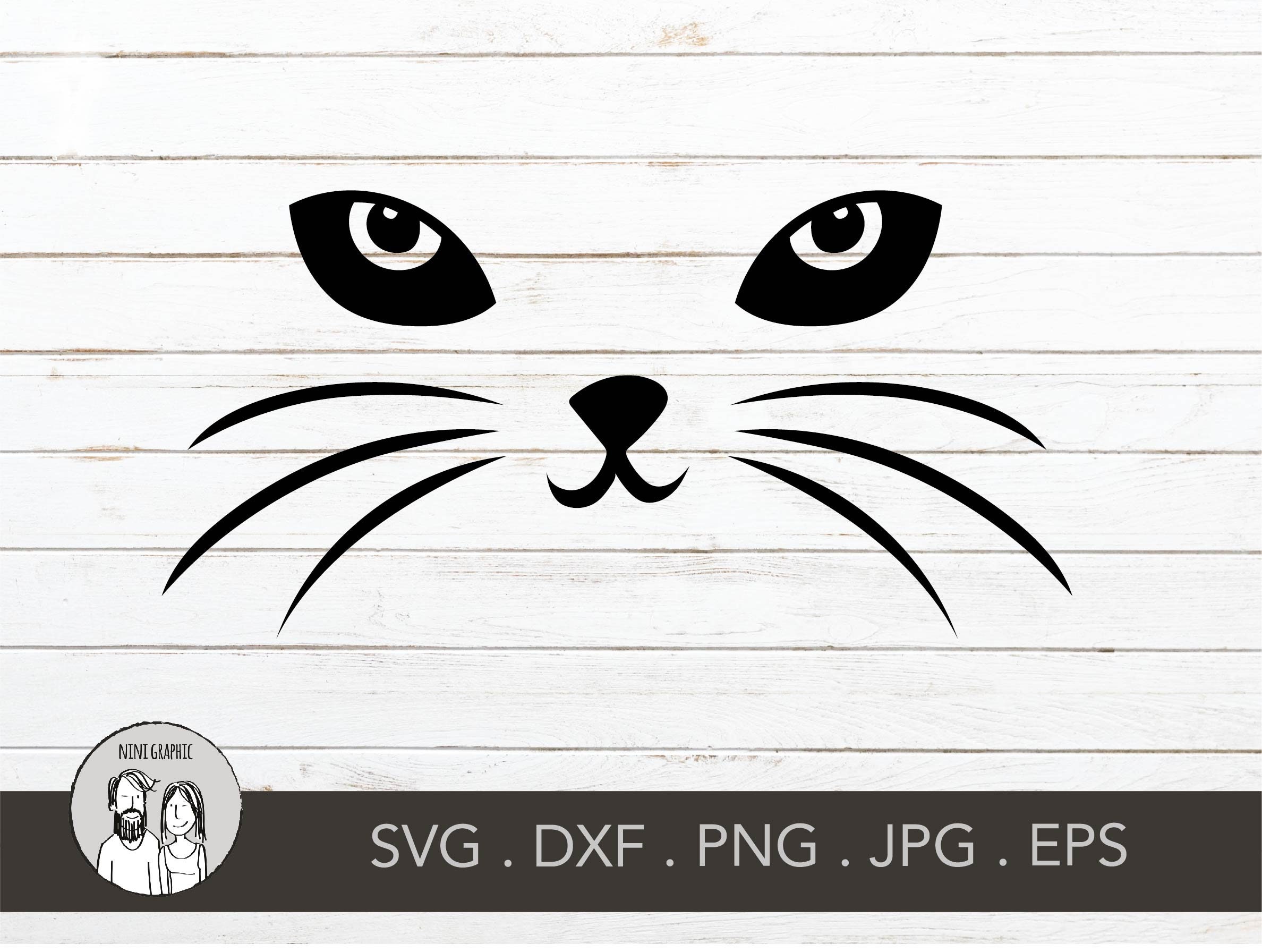 Cat SVG Cool Cat svg file Cat clip art Cool svg file Cat | Etsy