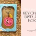 Keychain Display Box, Gift Box Keychain Display Svg, Display Card ...
