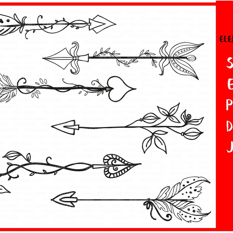 Decorative Arrow - Etsy