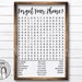 PERSONALIZED Word Search Svg, Png, Dxf, Jpg, Eps, Pdf - Etsy